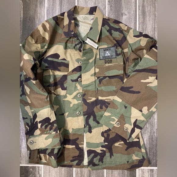 U.S. Army | Jackets & Coats | Us Army Camouflage Coat Shirt Jacket ...